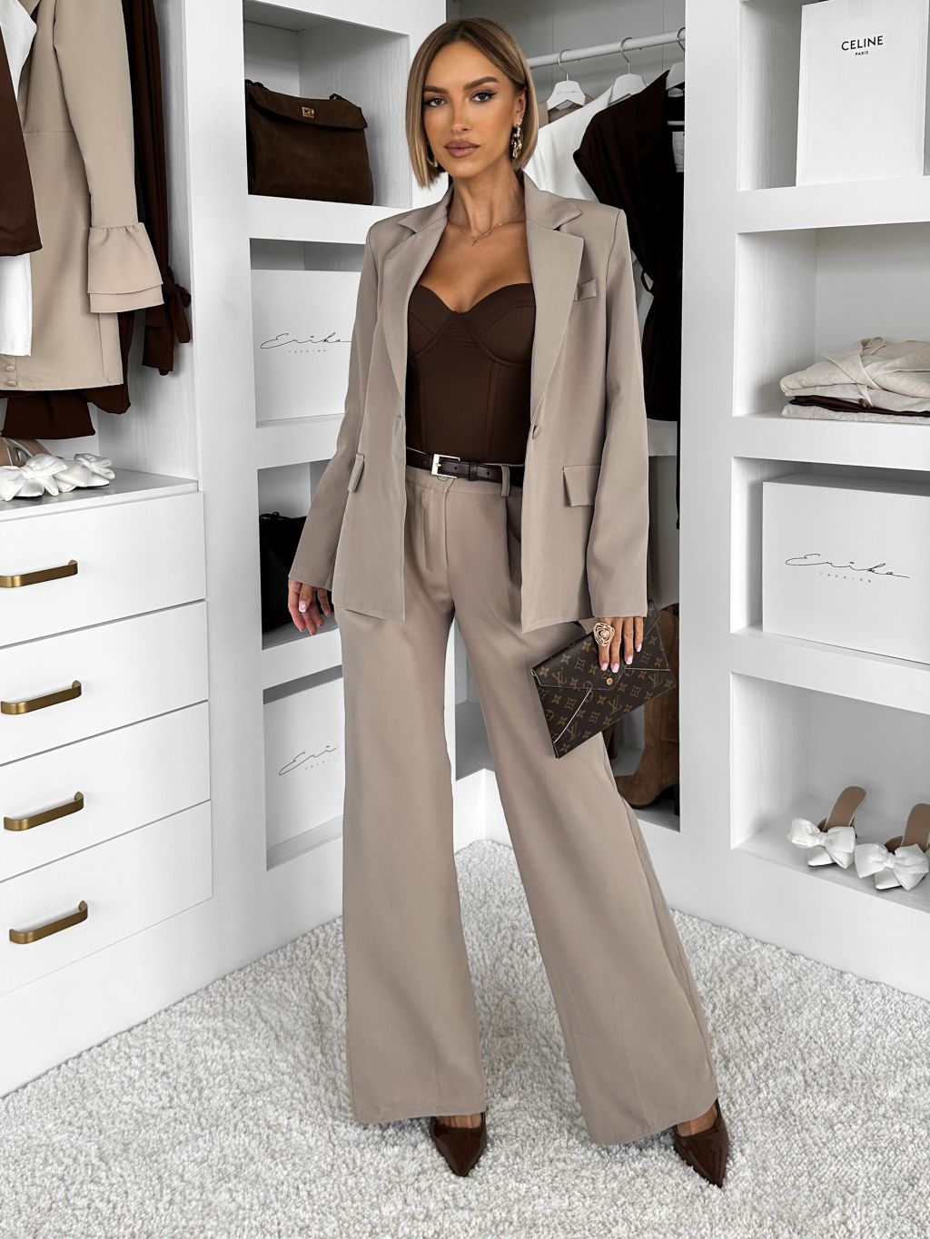 Nohavicové kostýmy | Erika Fashion